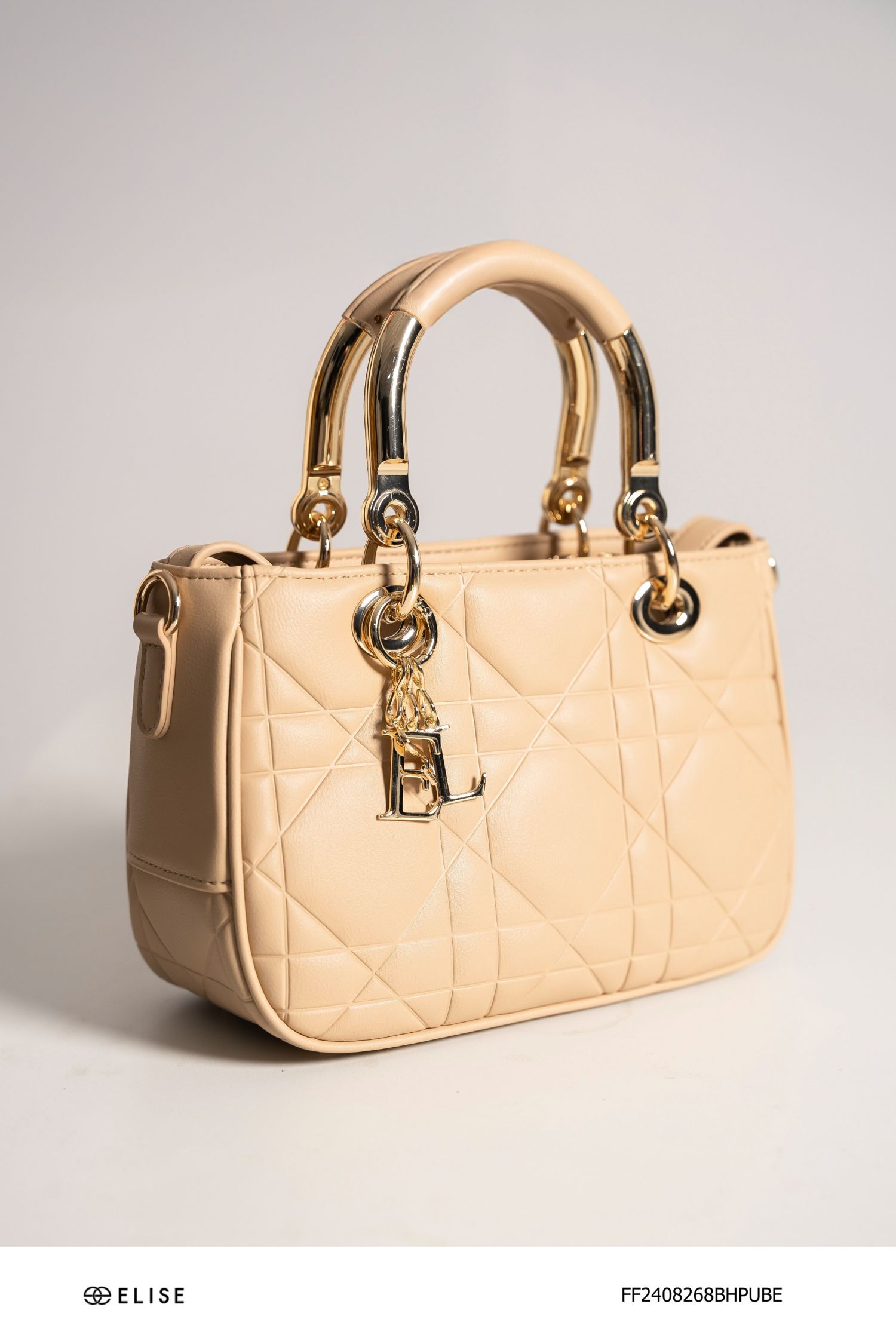 TÚI CORA MÓC TREO ELISE MÀU BE