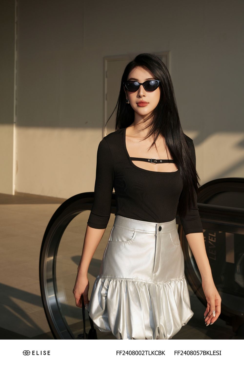 ÁO THUN ĐEN ĐAI CỔ