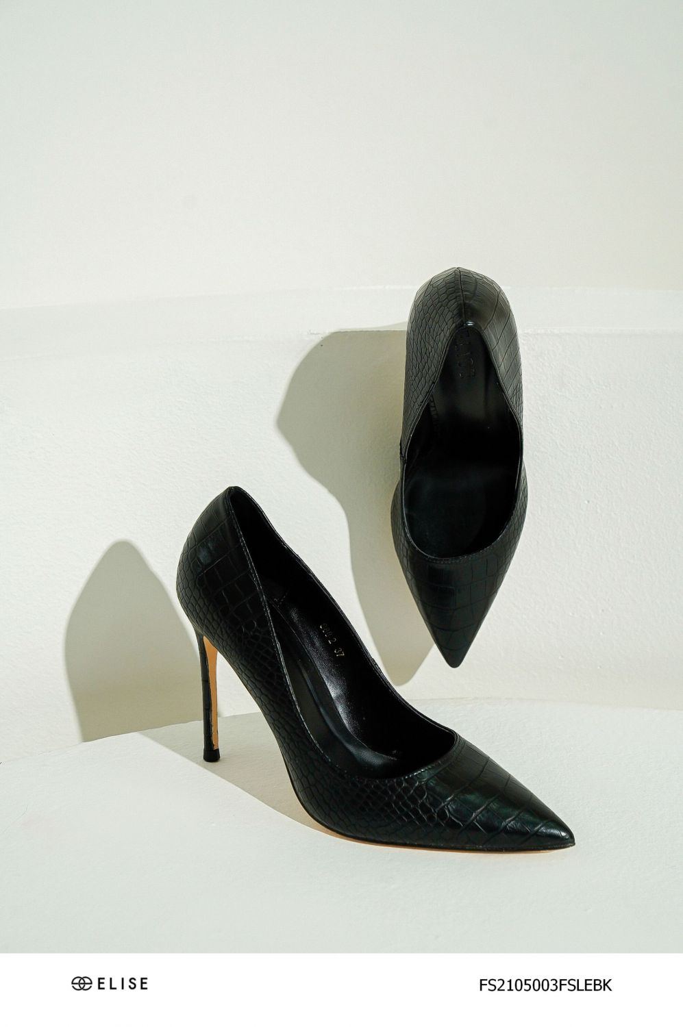 GIÀY CAO GÓT DA ĐEN